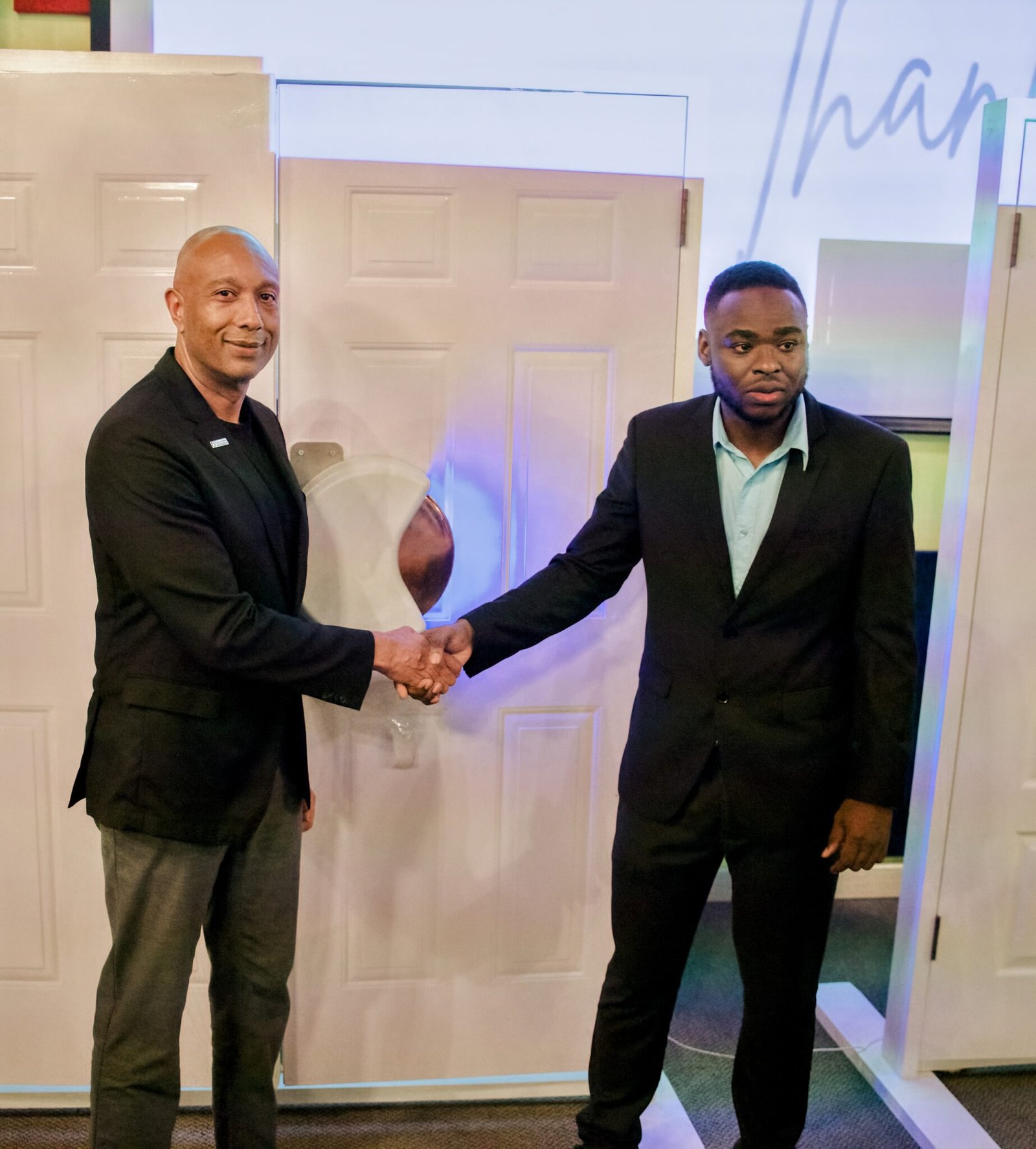 Jamaican innovator Rayvon Stewart launches self-cleaning door handle to ...